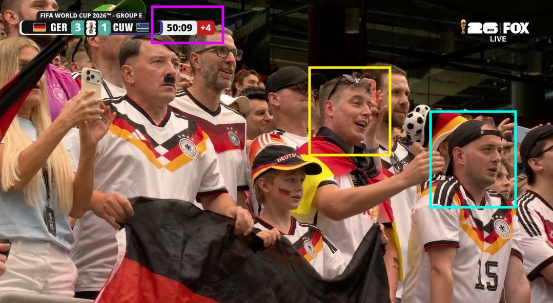 Fake picture of German football fan dressed as Hitler originated with ...