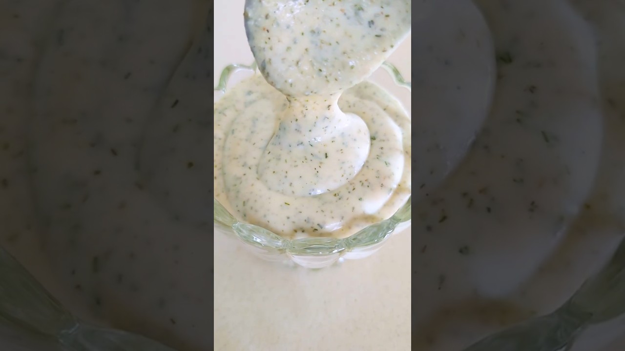 No mayo Greek yogurt ranch