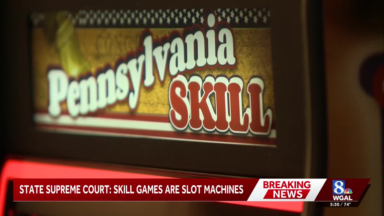 Pennsylvania Supreme Court declares skill game machines illegal