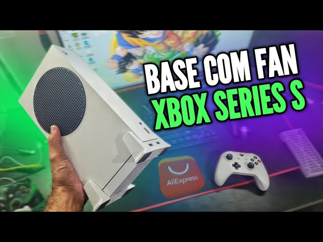 Base vertical com cooler para o Xbox Series S do AliExpress
