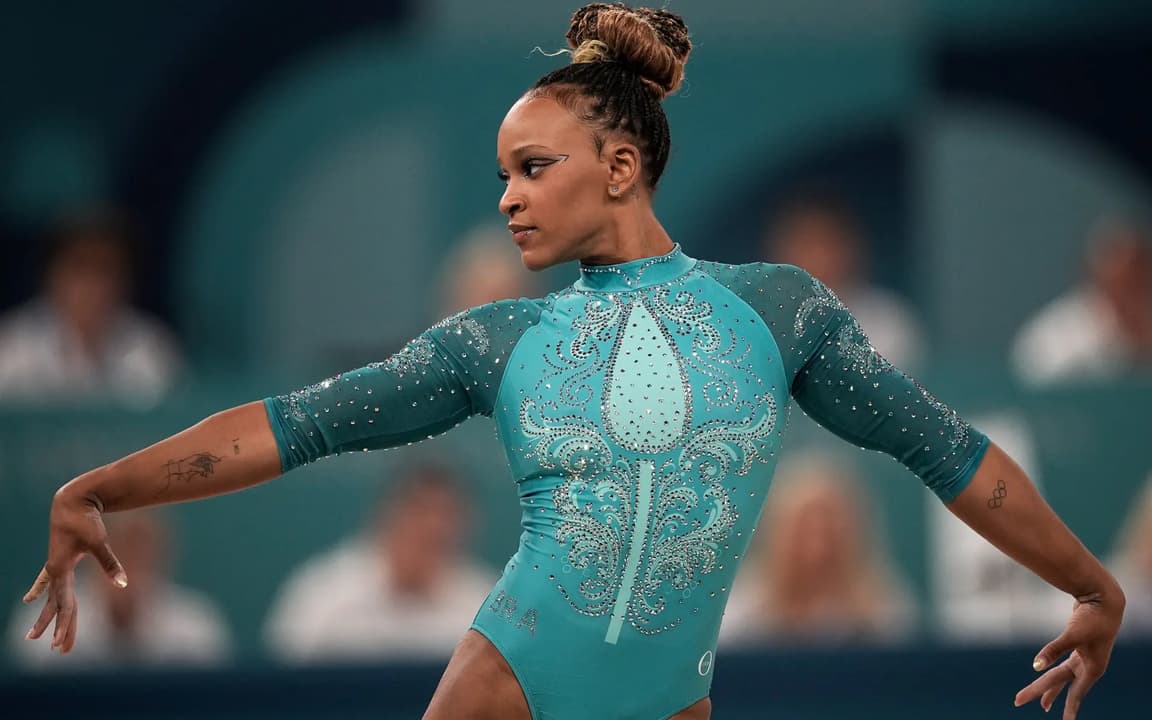 Vídeo: Rebeca Andrade brilha no salto em treino de retorno às competições