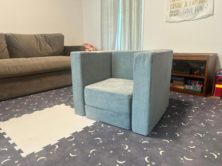 I brought home Nugget's Smore chair for my kids and it delivered on its ...