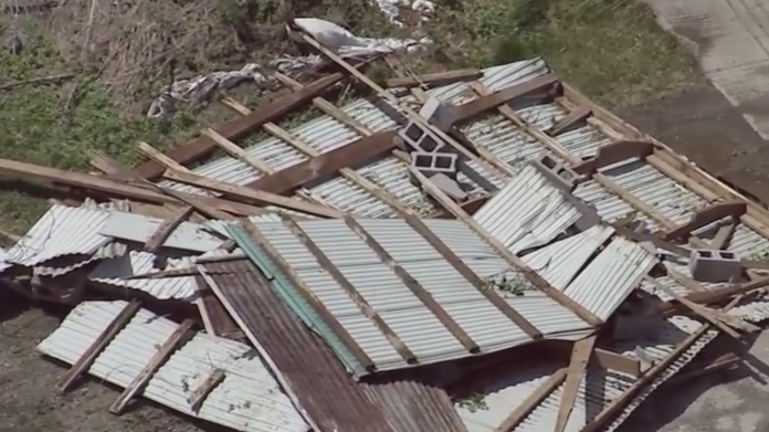 Watch: Local residents assessing the damage after Sunday storms