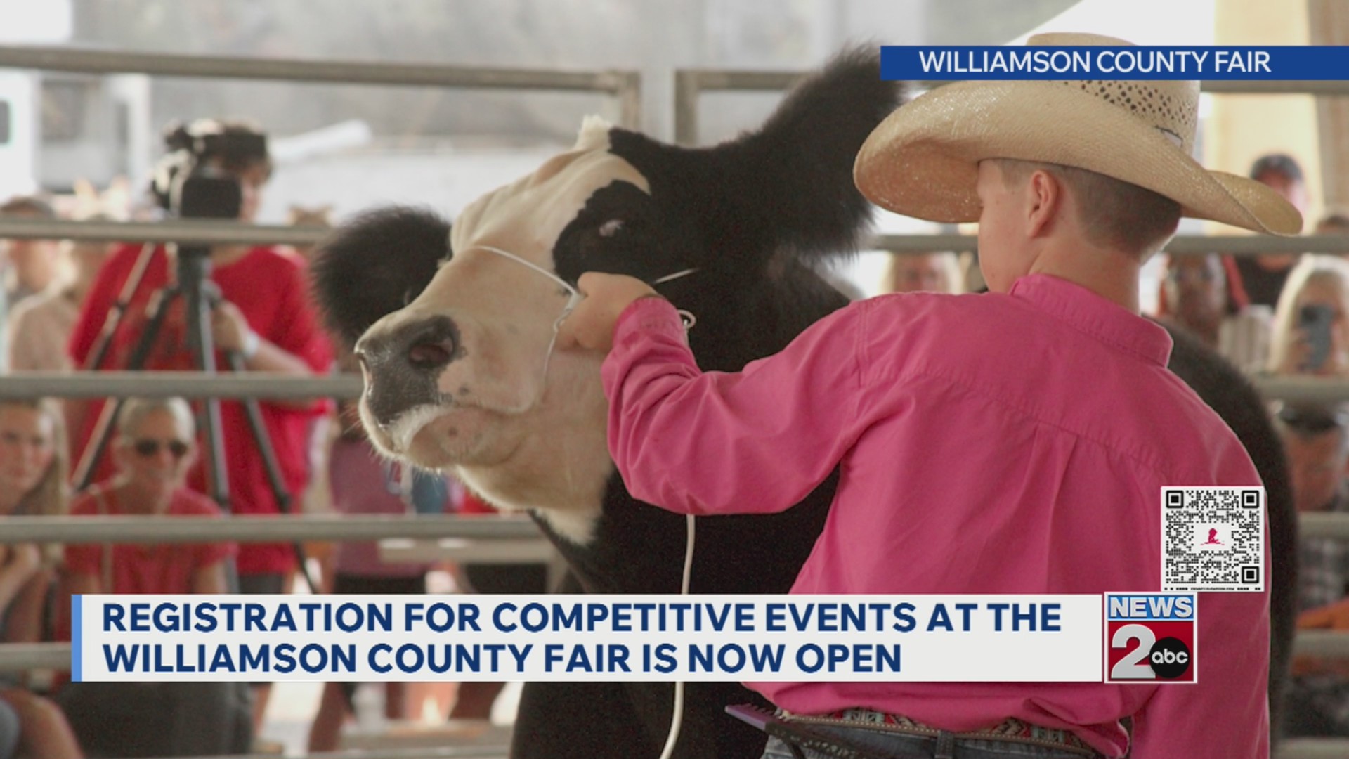 Registration open for competitive events at Williamson County Fair