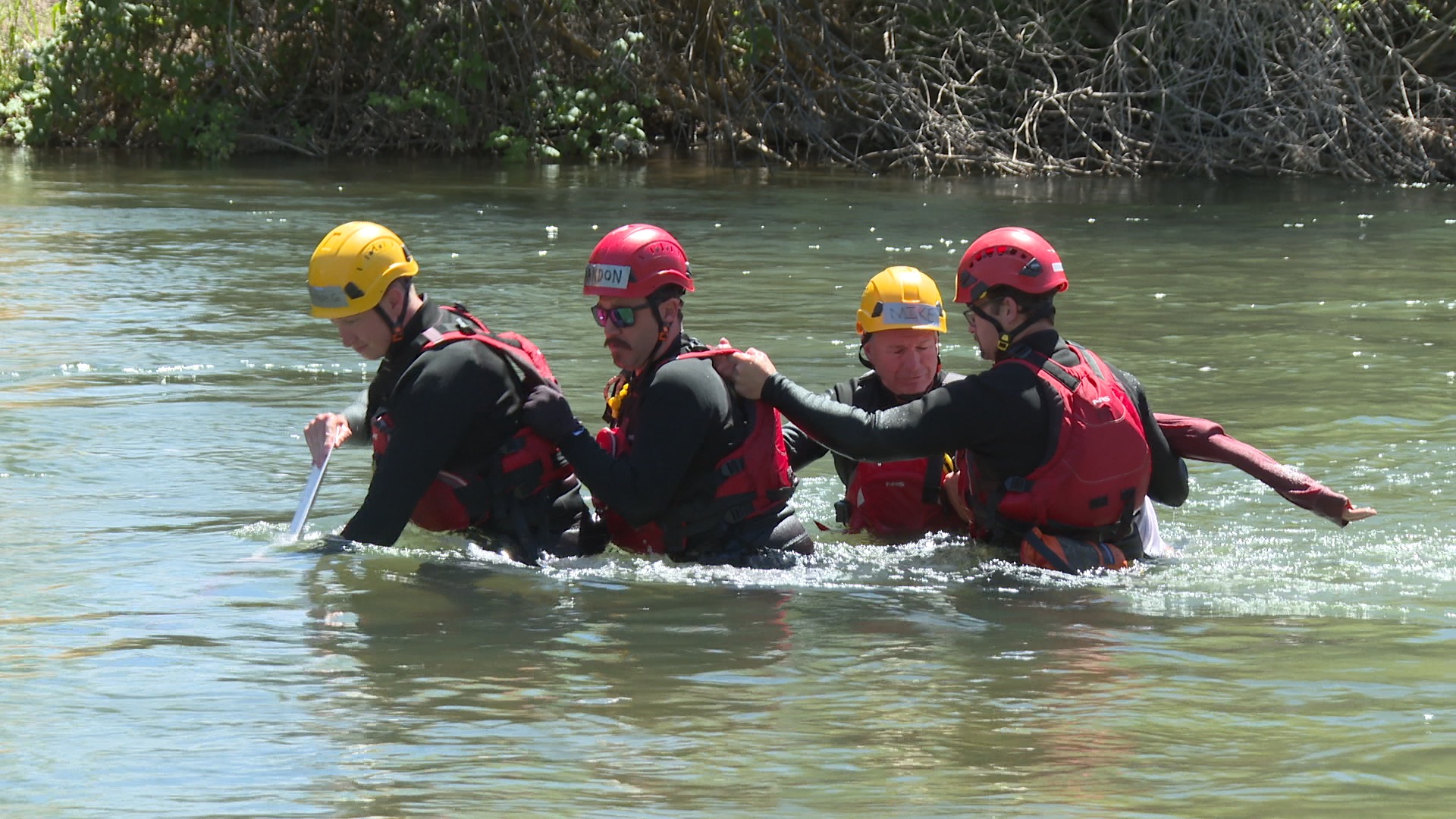 Kuna Fire trains for swift water rescues ahead of busy summer on Indian ...
