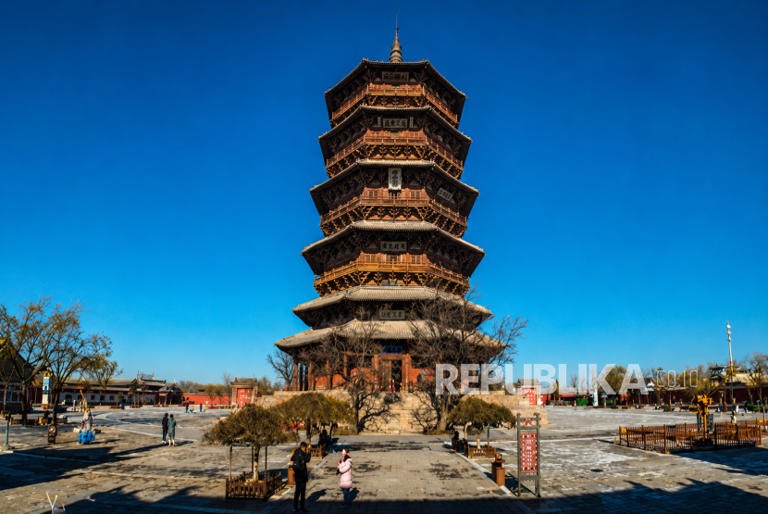 Rahasia pagoda kayu 1.000 tahun akhirnya bisa dilihat, dunia dibuat ...