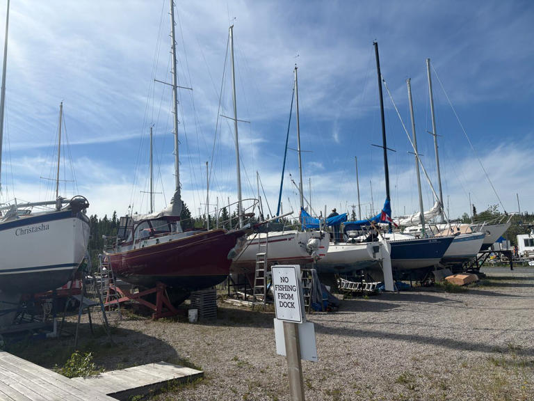 Yellowknife sailing club lifts in for the season — but soon it'll have ...