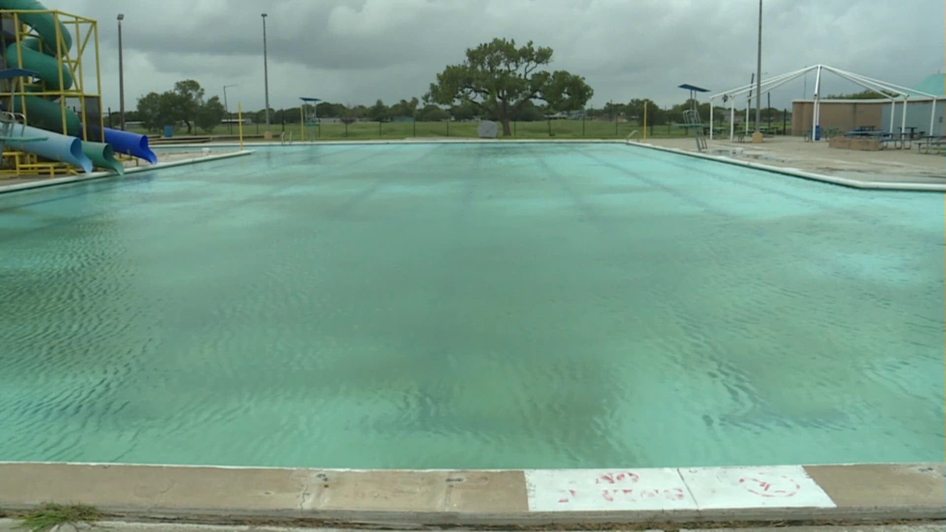 Rainfall contributes to pool algae