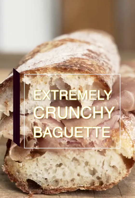 Sourdough baguette: crusty artisan bread made with traditional French ...