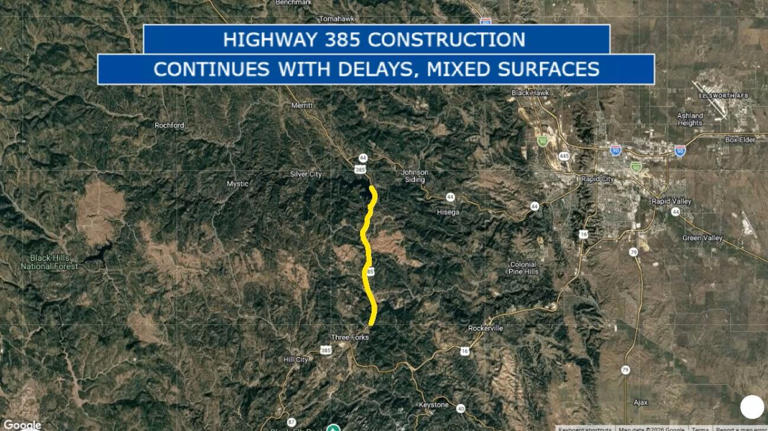 Black Hills bottlenecks: Road work update for the week of June 15