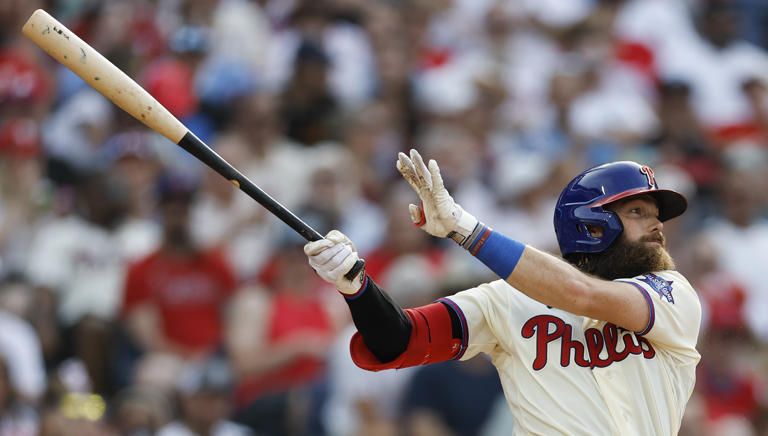 The Phillies’ Brandon Marsh is third among NL outfielders in first All ...