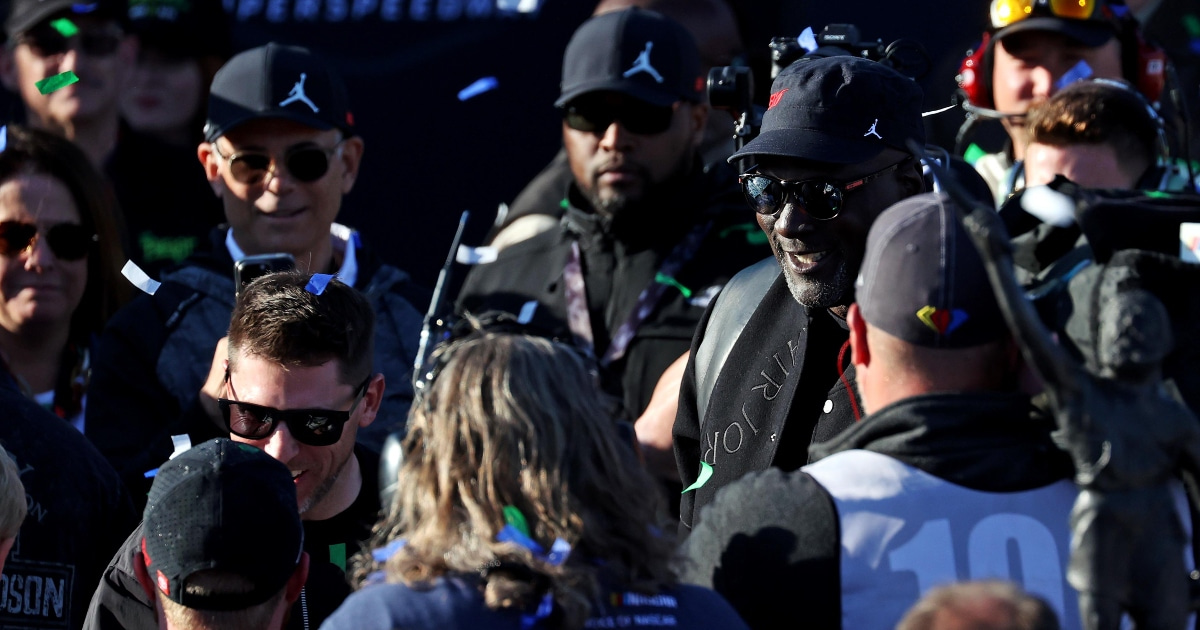 Denny Hamlin credits Michael Jordan with inspiring him ahead of 2026 ...