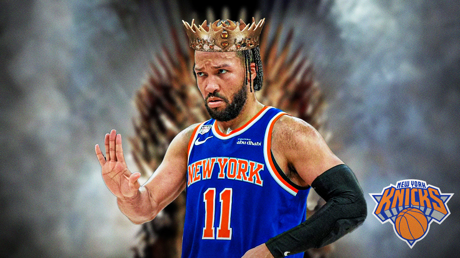 Knicks star Jalen Brunson crowned 'King of New York' by Game of Thrones ...