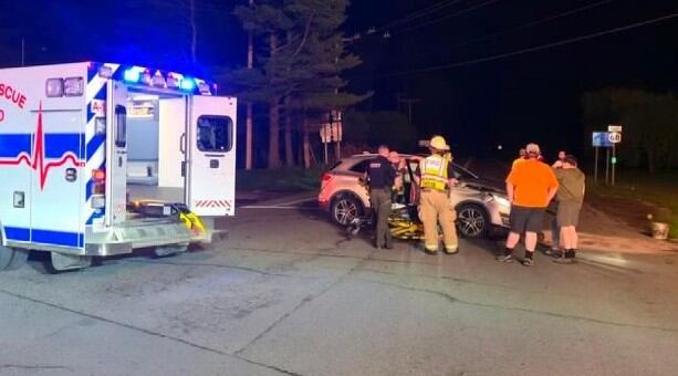 Caution urged after 2 crashes at Canton intersection