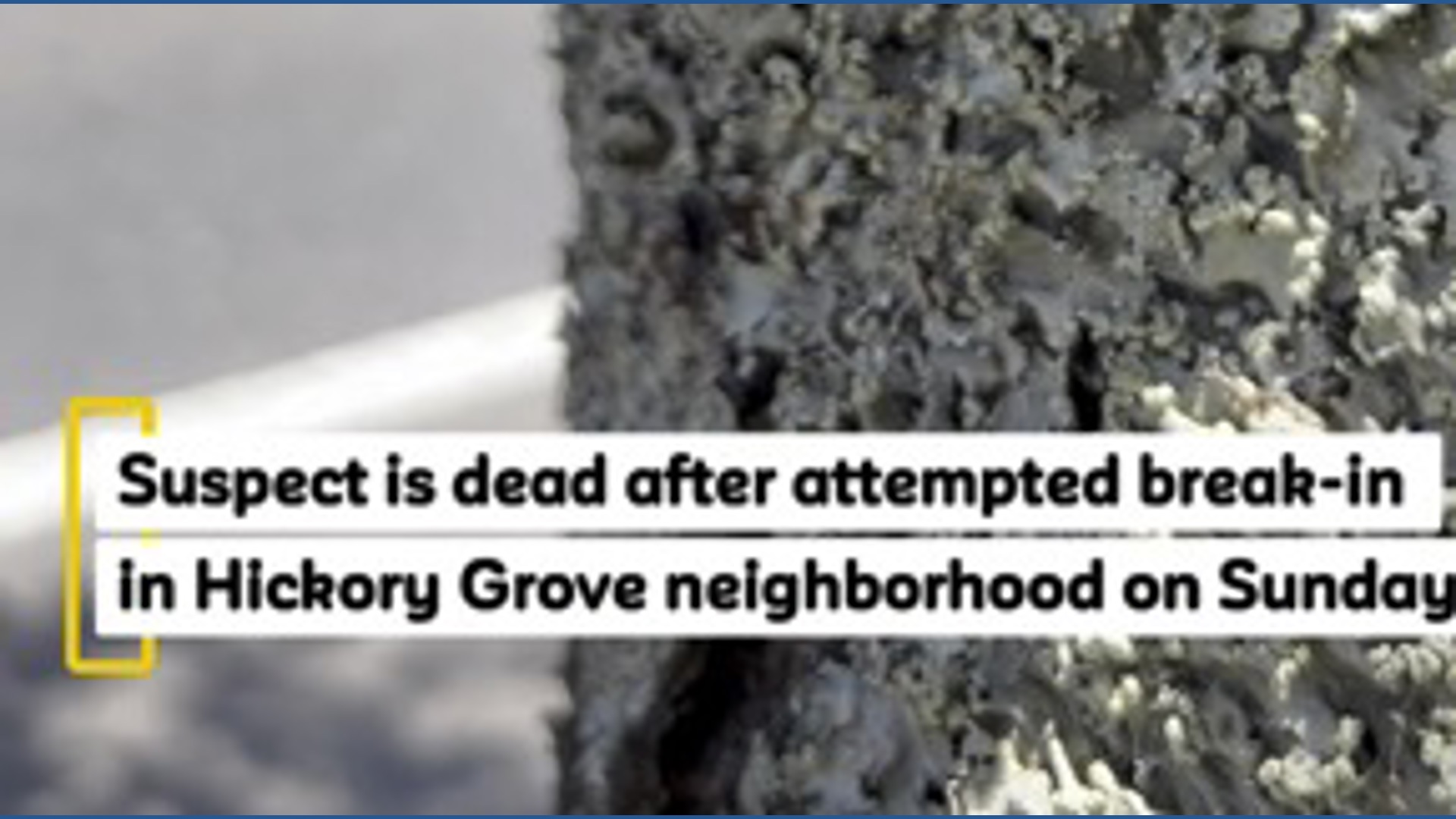 Break-in leads to fatal shooting in East Charlotte
