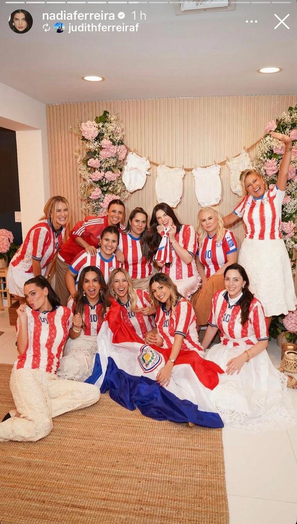 Nadia Ferreira celebrates Paraguayan roots in intimate baby shower with ...
