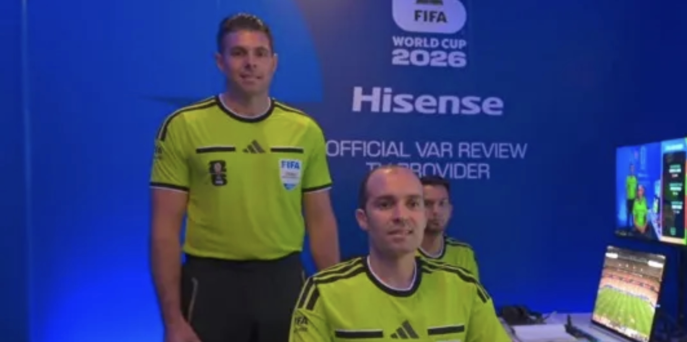 World Cup referee accused of racist gesture