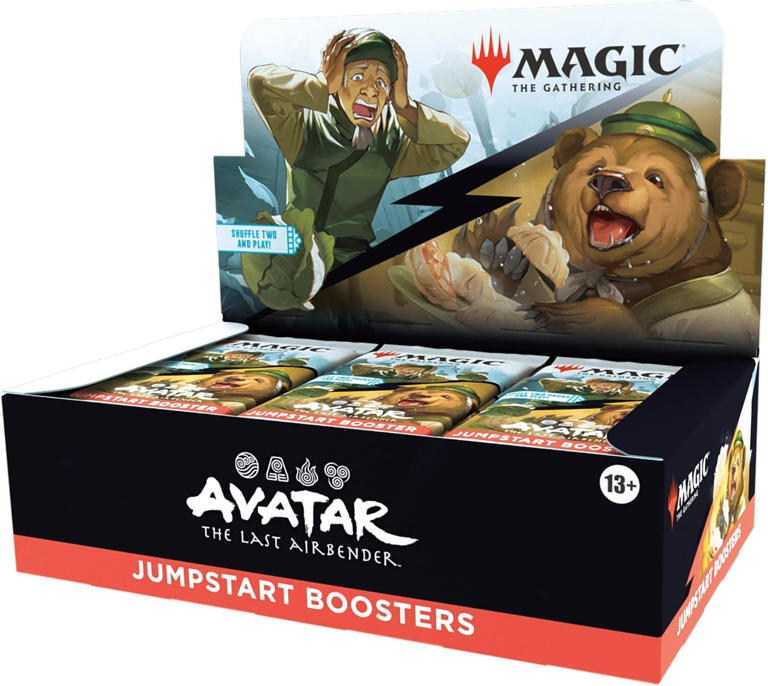 The Magic: The Gathering Avatar The Last Airbender Jumpstart Booster ...