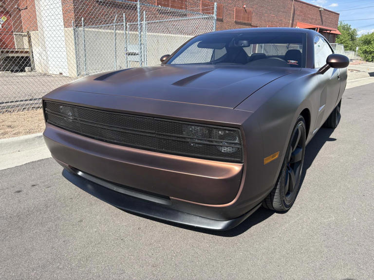 Dodge’s Charger SRT8 came with four doors. This one-off has two