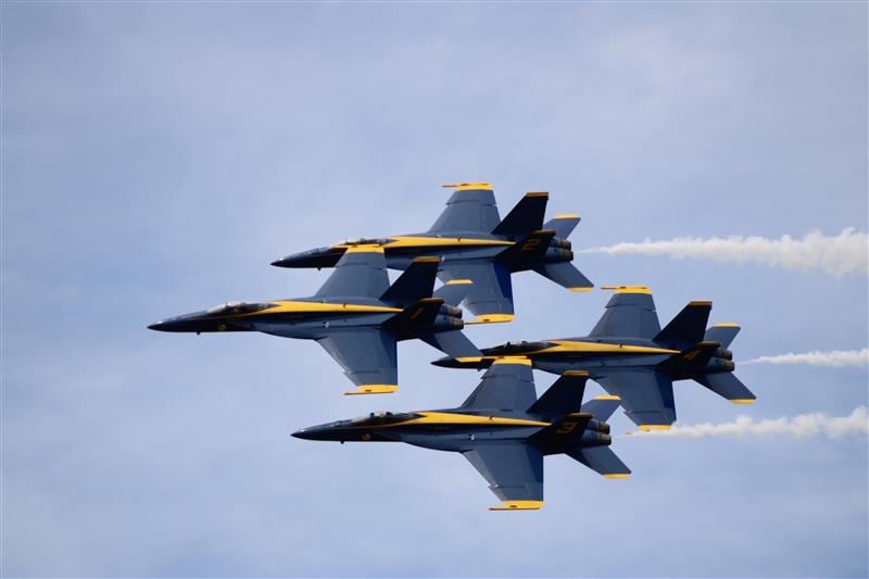 Dayton Air Show draws around 90K despite Sunday’s weather challenges