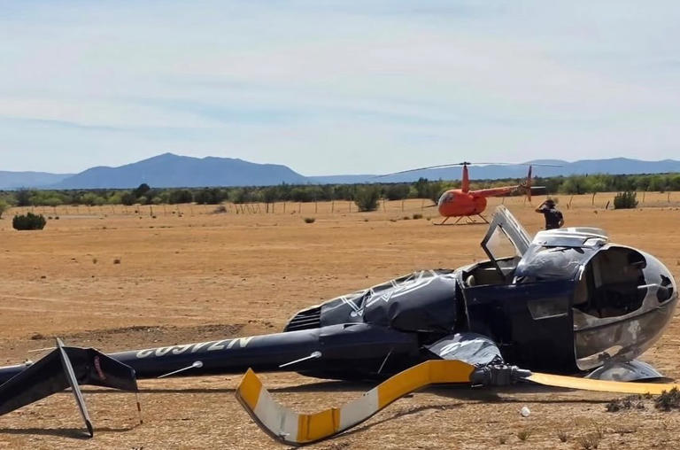 California nurse miraculously survives massive helicopter crash during ...