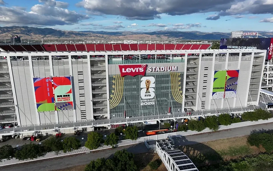 Levi’s Stadium sidesteps FIFA rules with logo silhouette