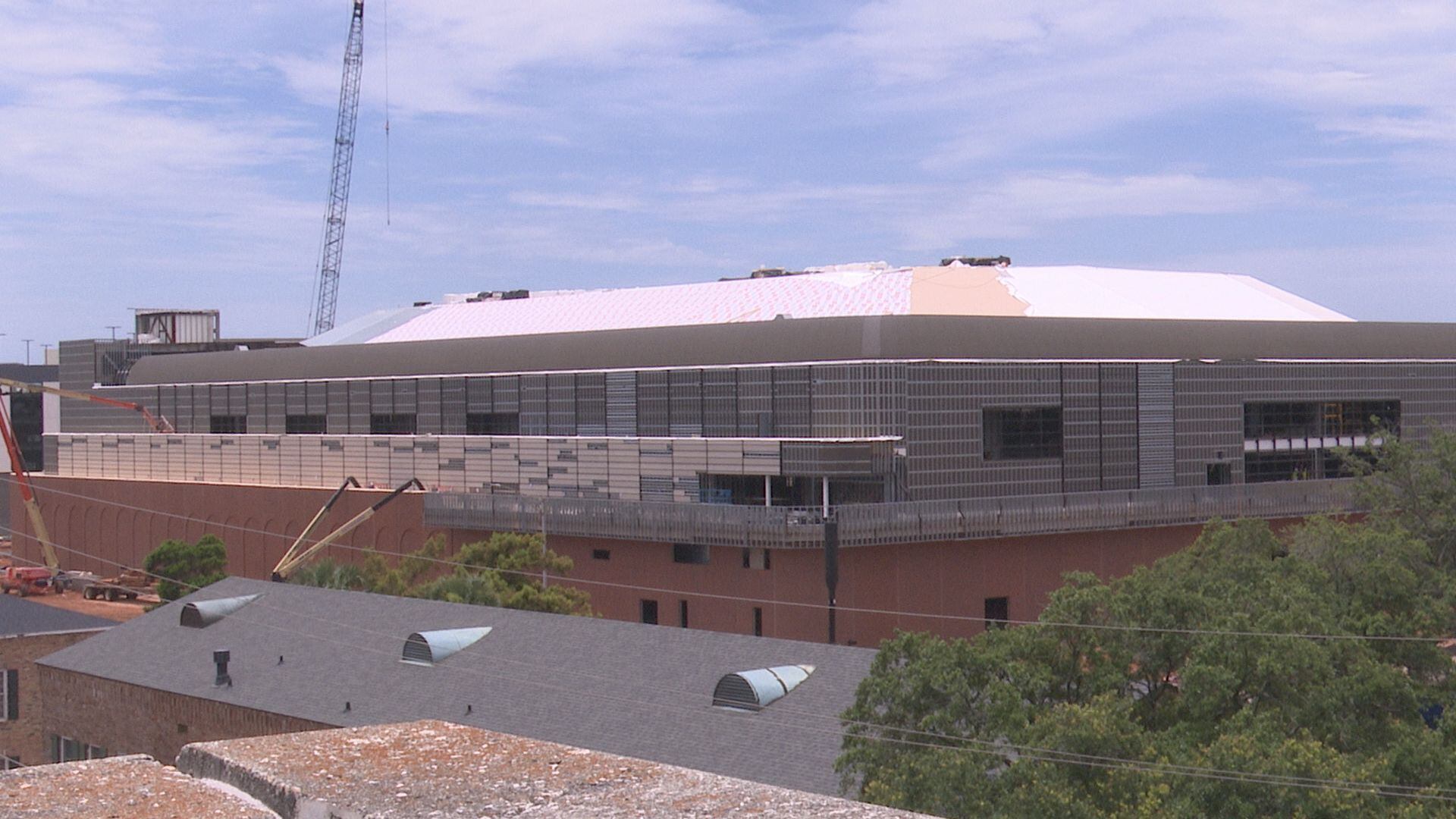 Regions Arena progress continues ahead of hockey team name release
