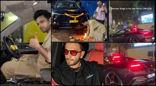 Ranveer Singh buys swanky, sleek black Ferrari worth ₹6.36 crore; Parth ...