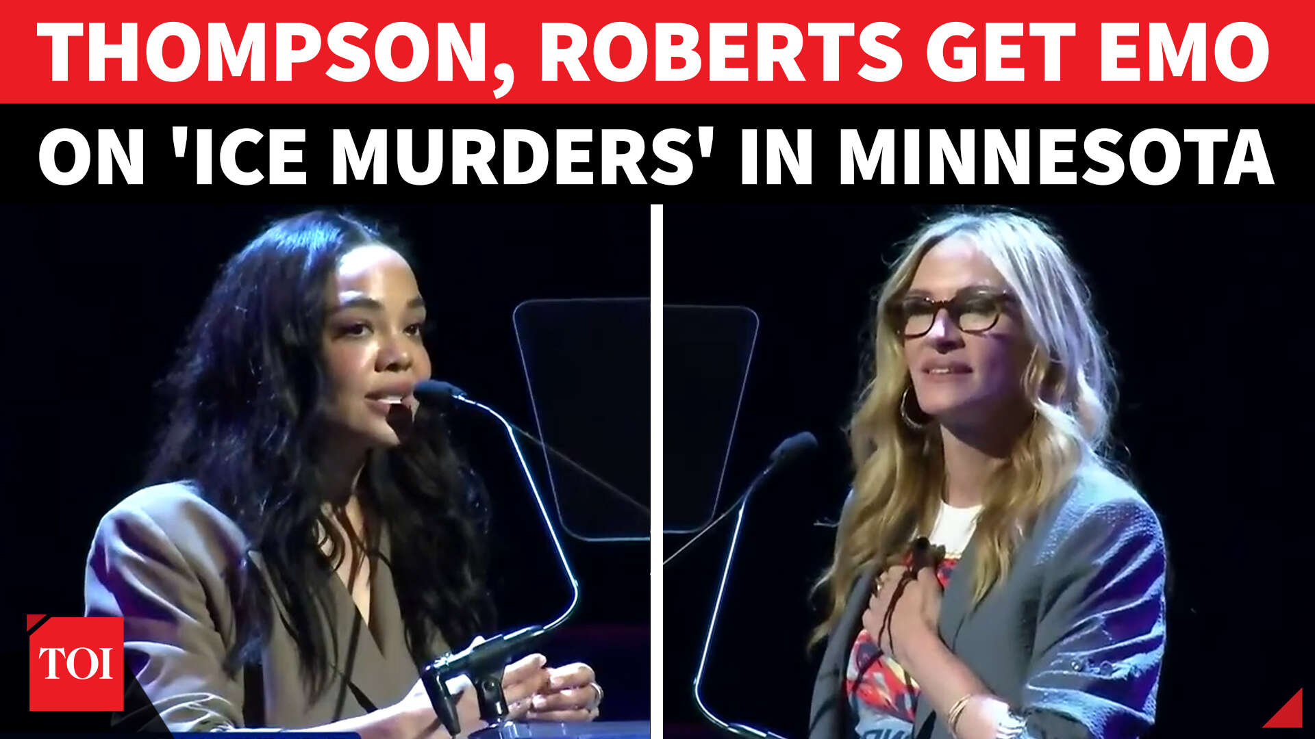 Alex Pretti's murder: Tessa Thompson rallies crowd at anti-Trump 'No ...