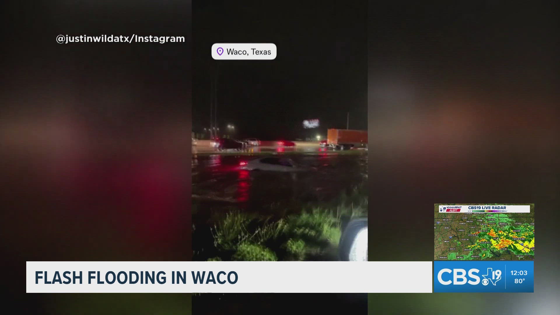 Flash flooding swamps Central Texas roads, strands drivers