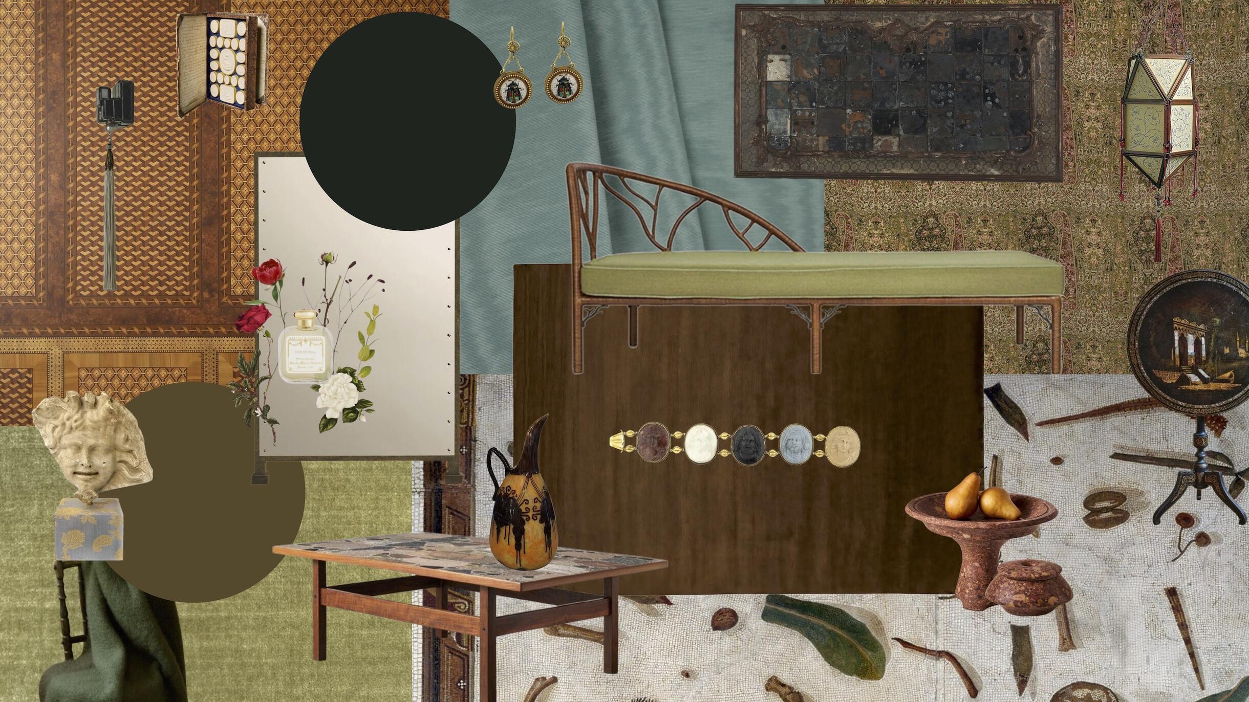 Martha Mulholland’s curious collage of antique Venetian mirror ...
