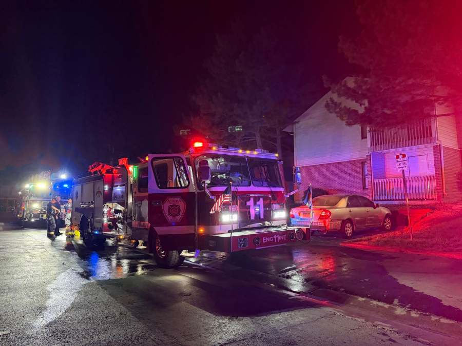 1 rescued after cigarette causes apartment fire