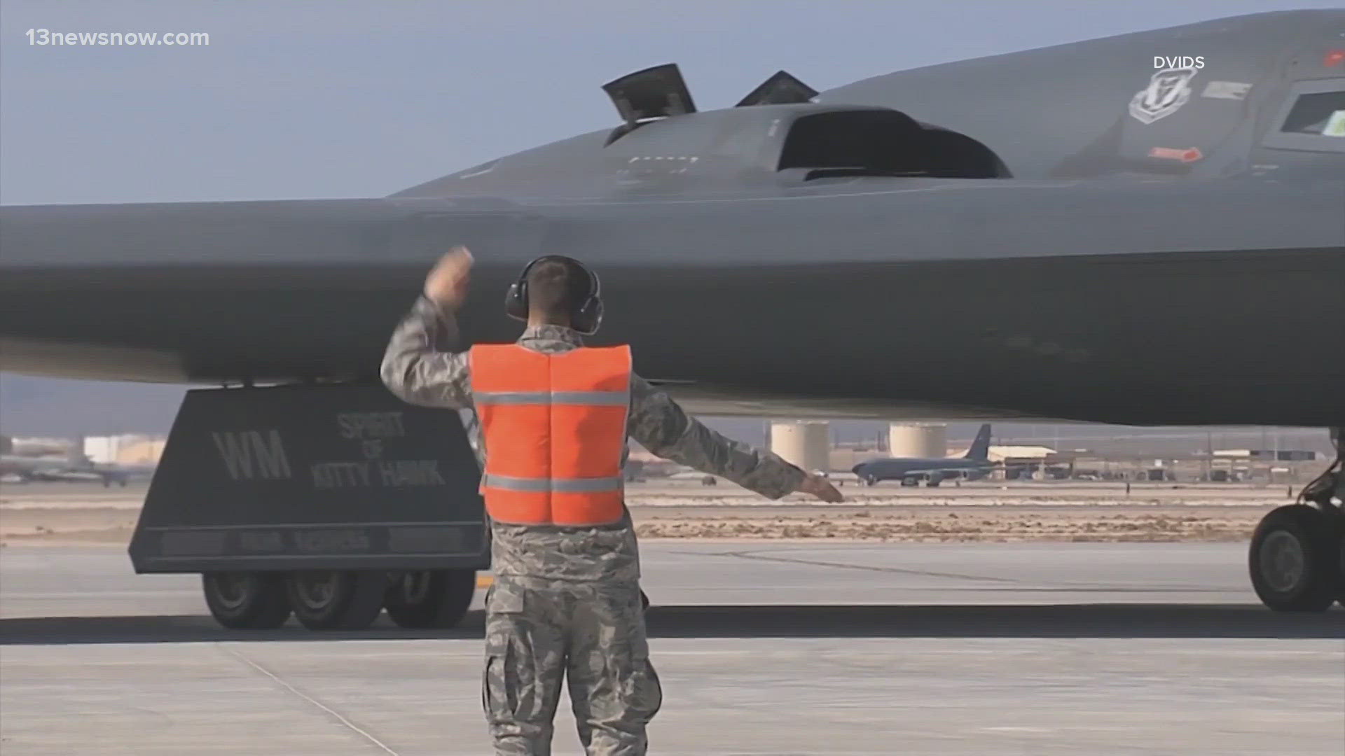 B-52 bomber crashes after takeoff at military base in California