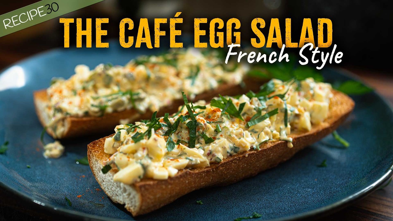 I found the perfect French-style egg salad