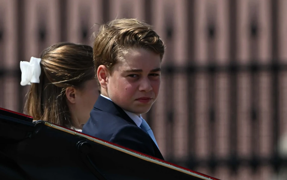 Prince George's poised balcony moment sparks maturity talk