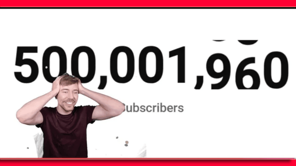 YouTube hails MrBeast as first creator to reach 500 million subscribers