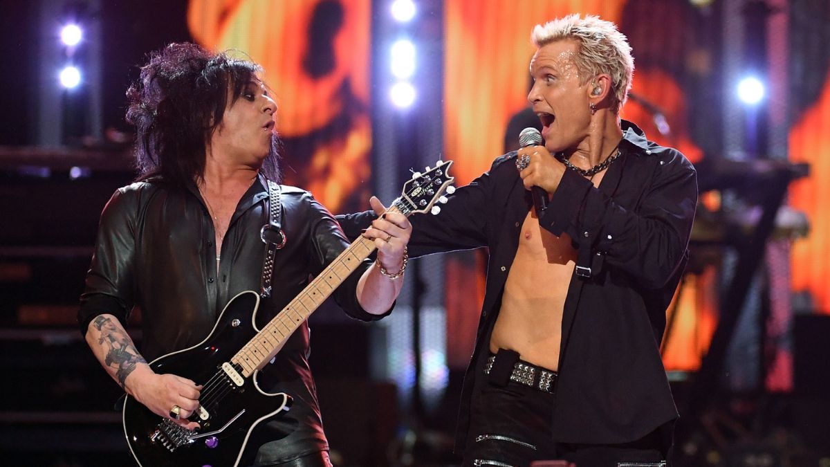 Billy Idol and Steve Stevens inducted into Guitar Center’s Hollywood ...