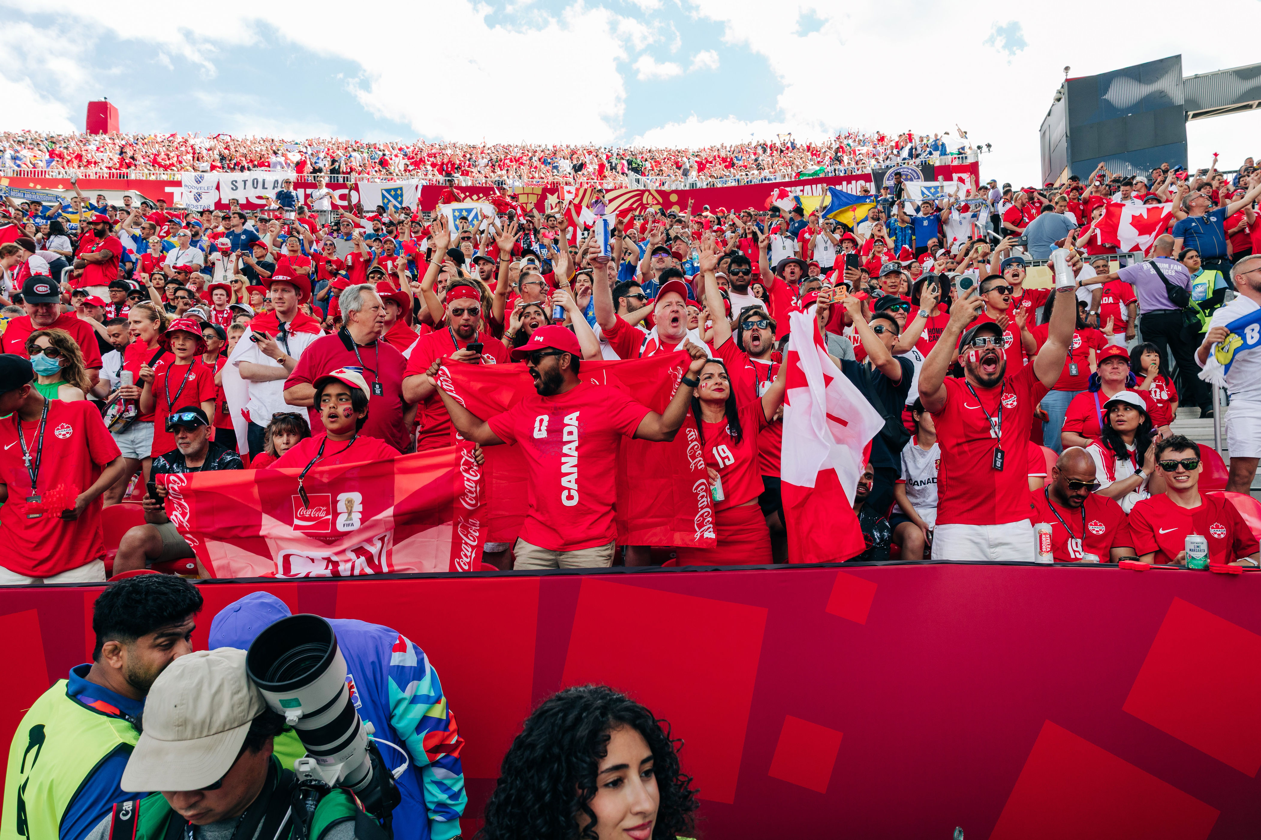 Glorious sunshine, beautiful sight lines: How fans enjoyed Canada’s ...