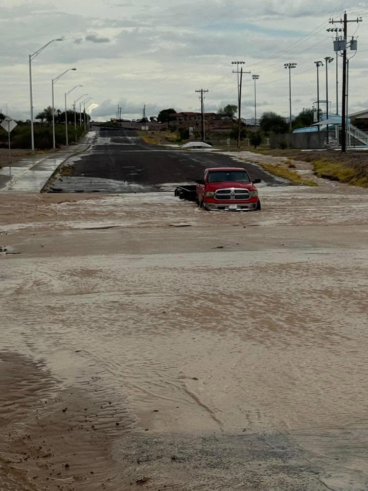 Presidio police urge residents to avoid flooded roadways