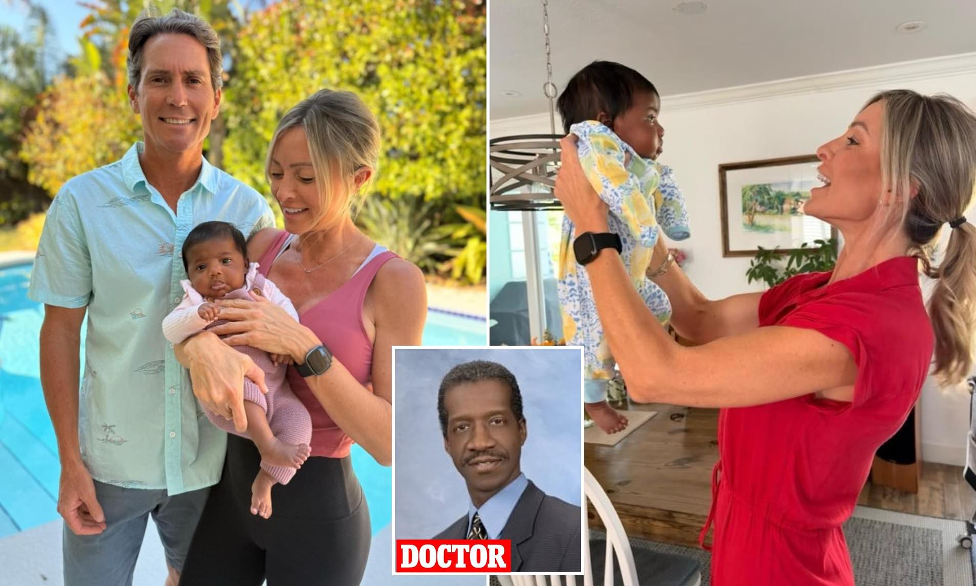 Couple who were implanted with another family's embryo in IVF mix-up ...