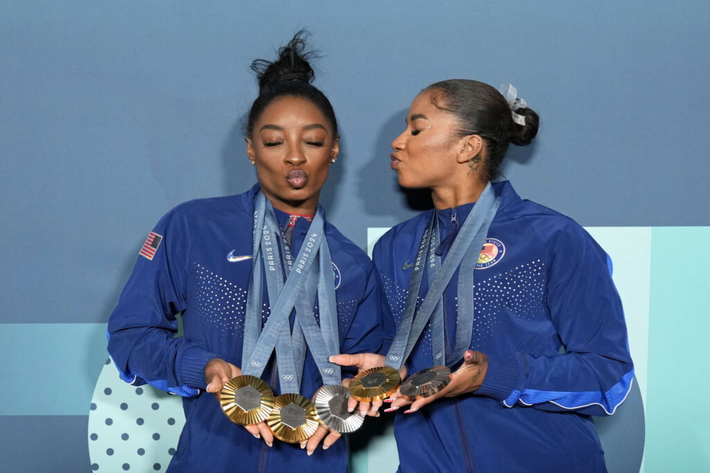 How Simone Biles and Jordan Chiles became gymnastics’ favorite duo