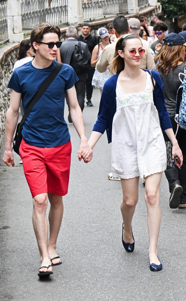 Iris Apatow, Sam Nivola step out hand-in-hand during Italy vacation