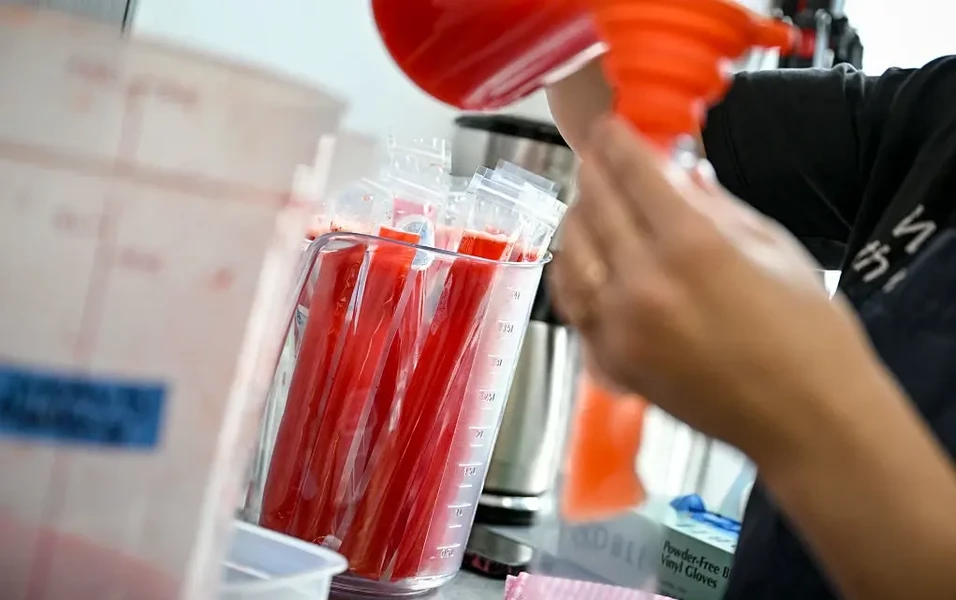 Homemade popsicles bursting with fresh flavor