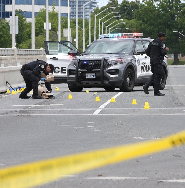 Toronto police officer run down by 12-year-old allegedly driving stolen car