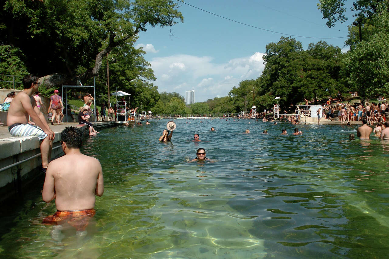 Barton Springs pool closed due to flooding, Austin officials say