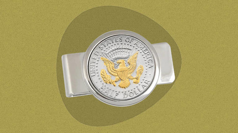 Celebrate America’s 250th birthday with a JFK half dollar money clip ...