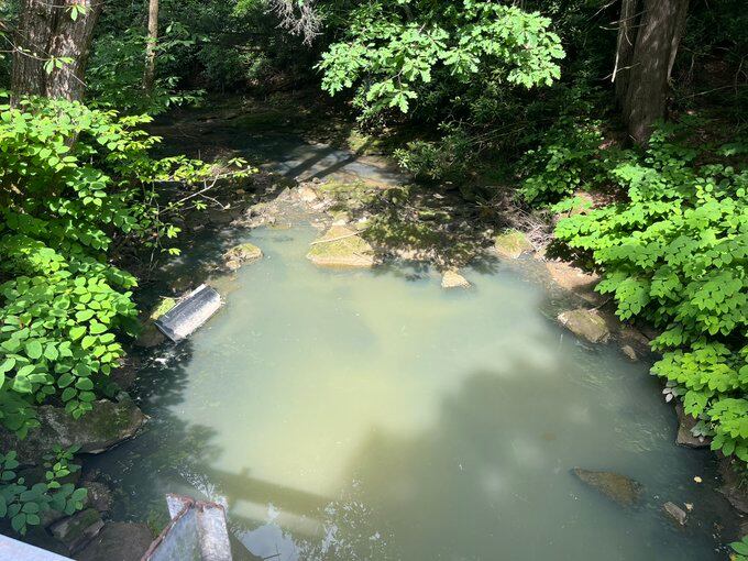 EPA investigating color and odor in Laurel County creek
