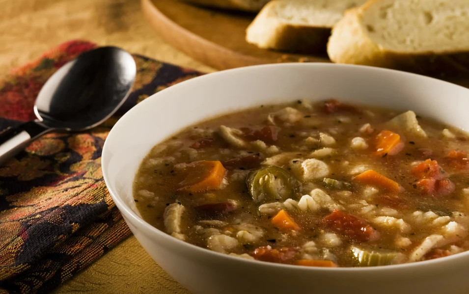 Beef barley soup that warms the soul