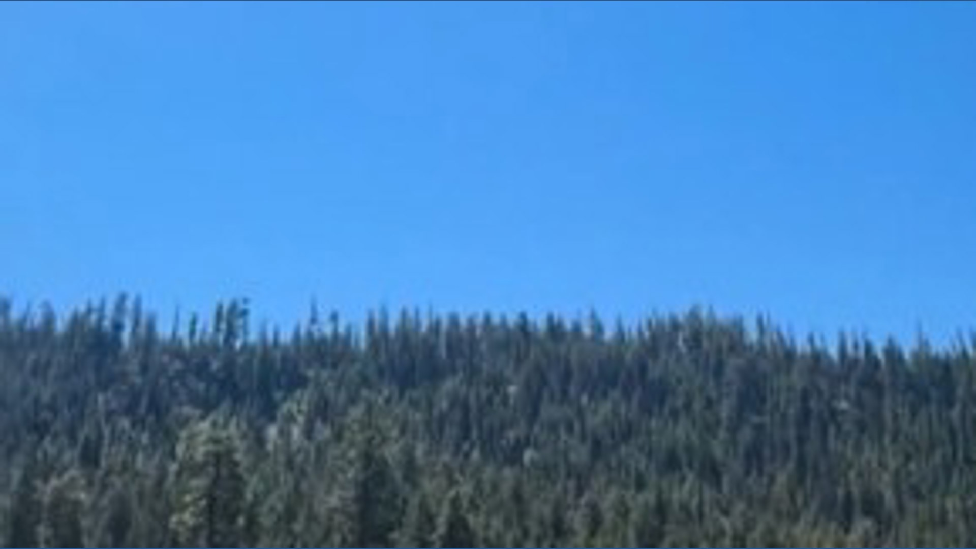 Military plane crashes into side of mountain