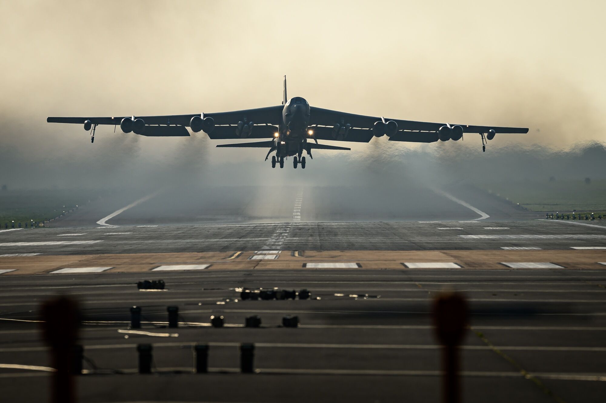 Eight die in B-52 bomber crash during test mission in California